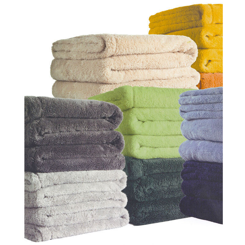 Plush effect plaid MARYPLAID - Bussy – SpugnaHome